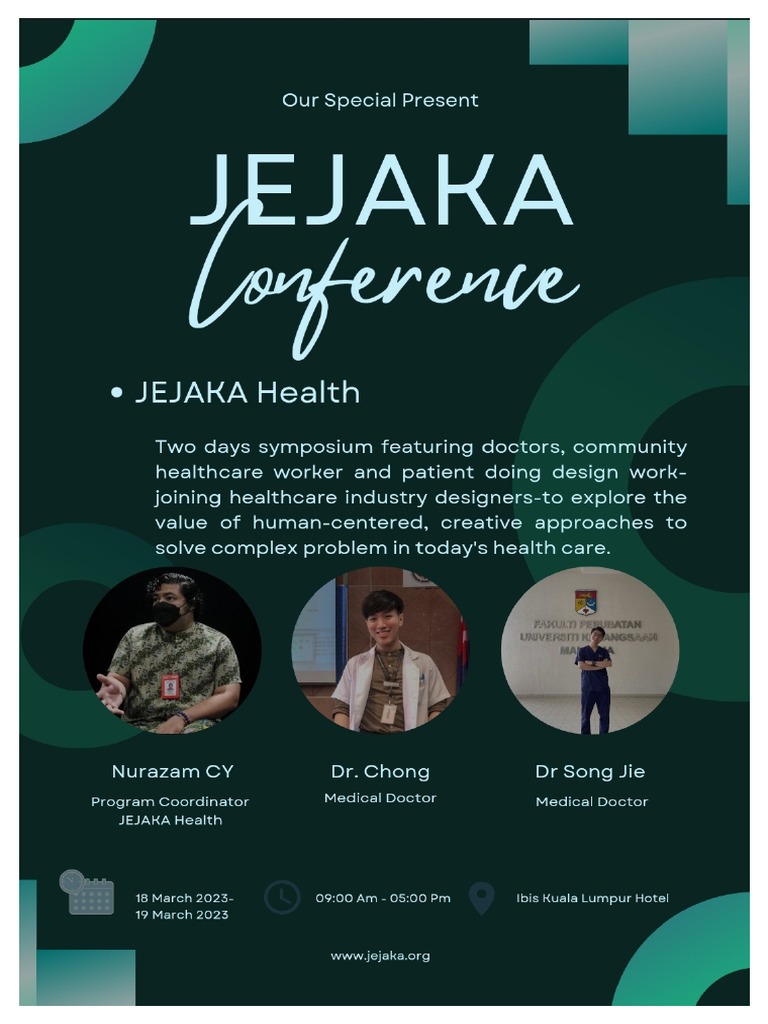 JEJAKA Health Conference Poster | PDF
