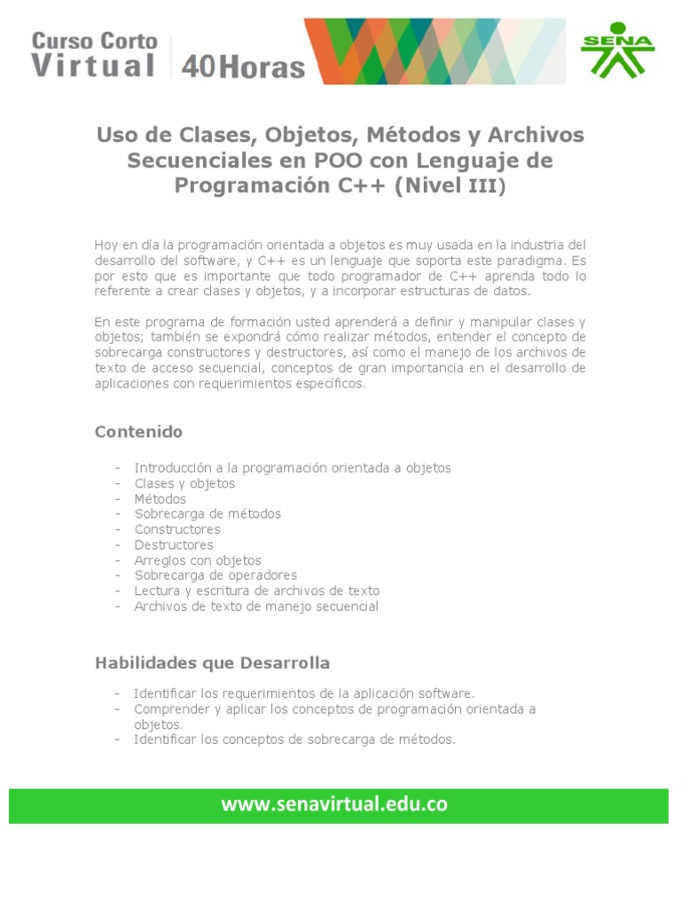 Lenguaje Programacion Iii | PDF