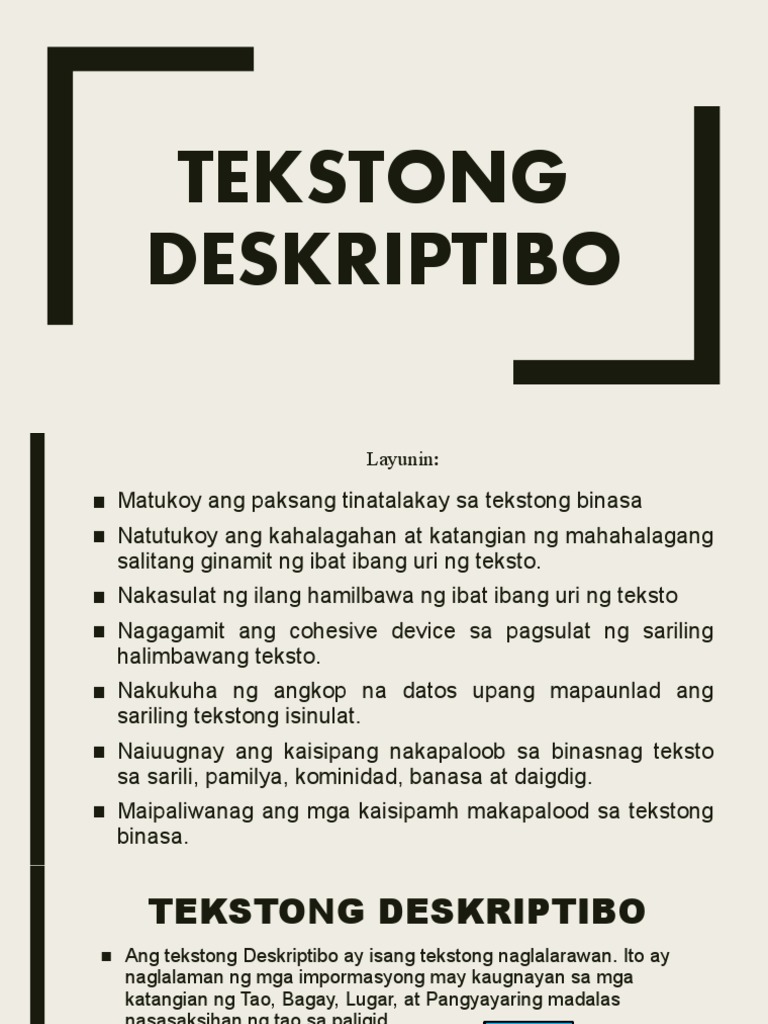 TEKSTONG-DESKRIPTIBO-group-2-1-Autosaved 2 | PDF