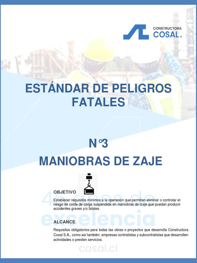 Ssoma-Cosal-Epf N°3 Maniobras de Izaje | PDF