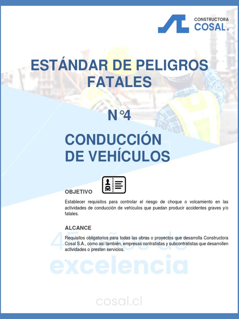 Ssoma-Cosal-Epf N°4 Conducción de Vehiculos | PDF