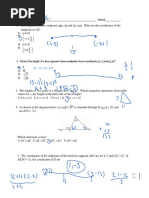Geometry Regents Exam Questions at Random Worksheet # 1 | PDF ...