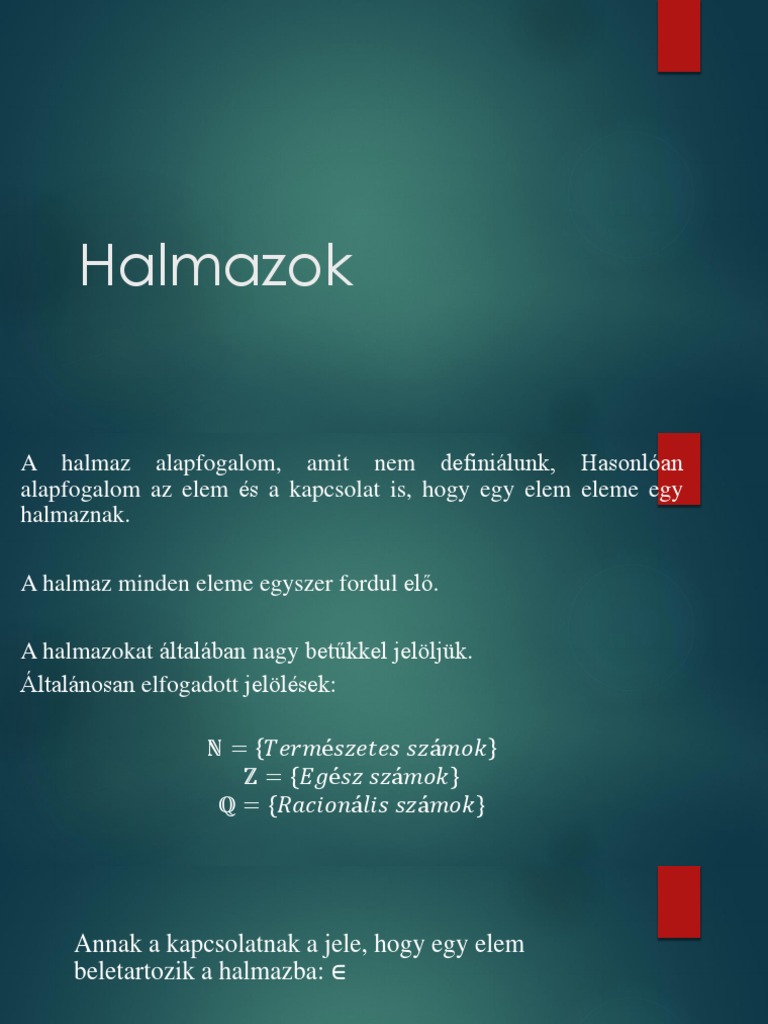 Halmazok | PDF