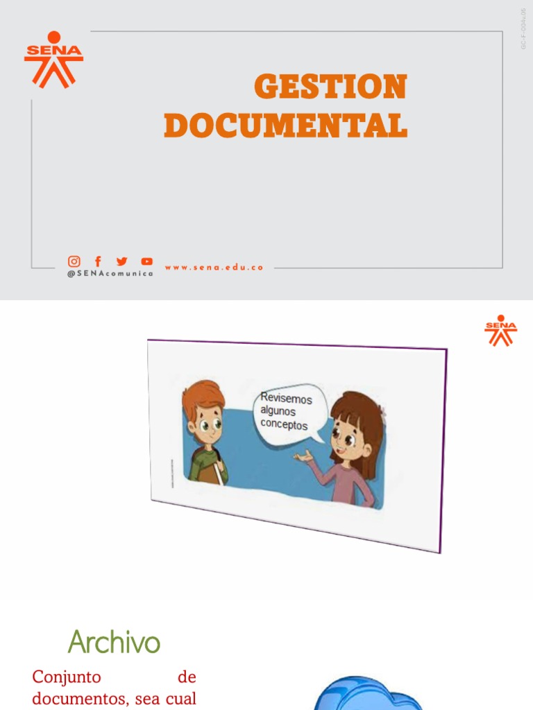 Gestión Documental | PDF | Gestión de registros