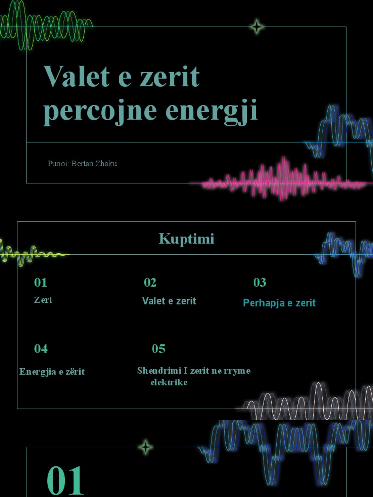 Valet e Zerit Percojne Energji IX-2 | PDF