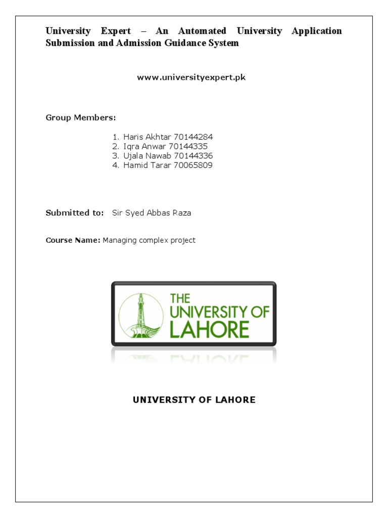 Managing Complex Project | PDF