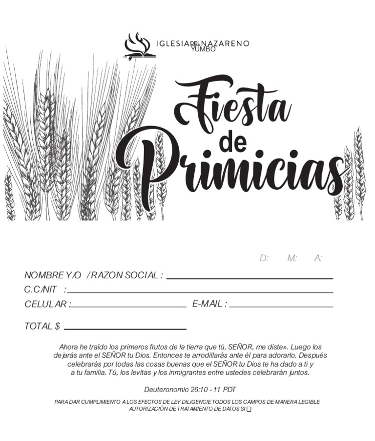 Fiesta de Primicias | PDF