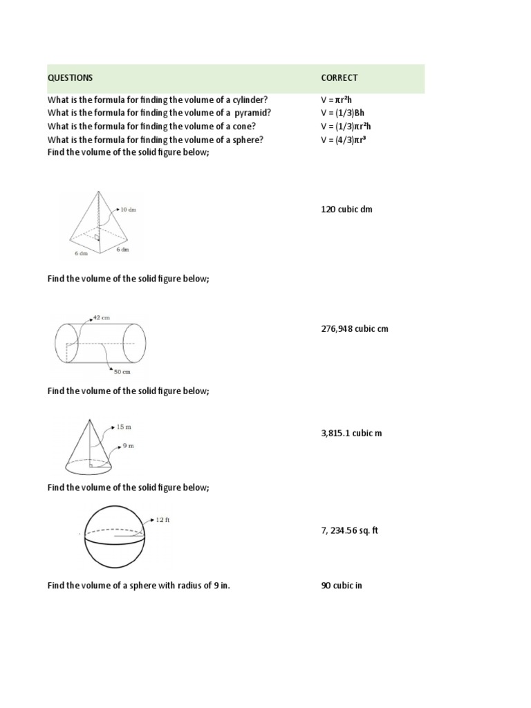 MATH 6 - 4TH MONTHLY EXAM Final | PDF