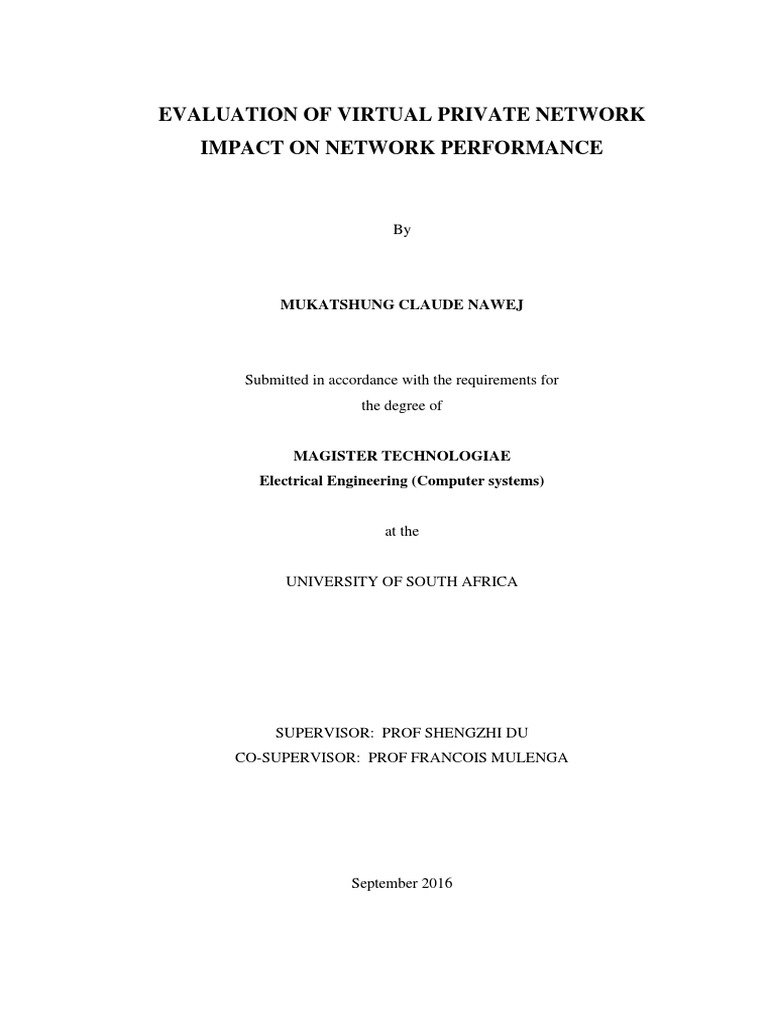 Dissertation | PDF | Osi Model | Computer Network