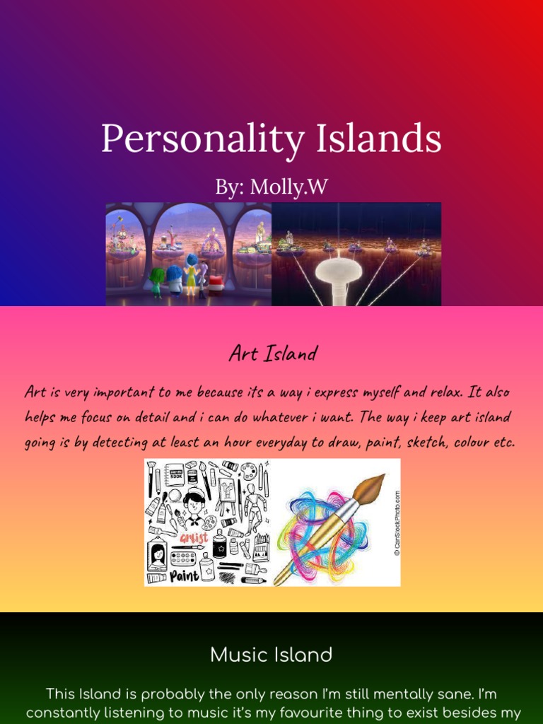 My Personality Islands Explained | PDF