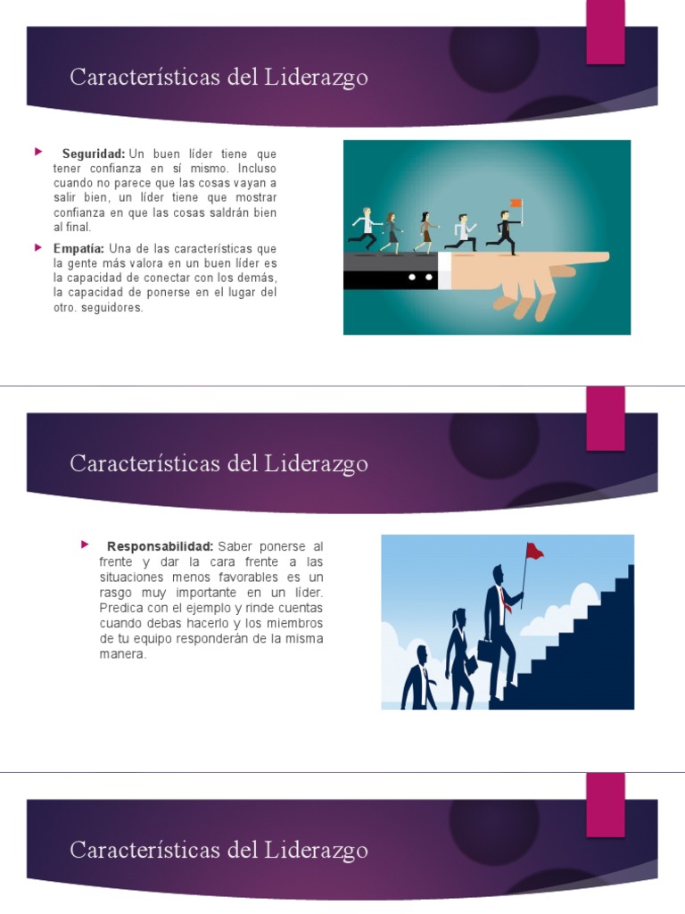 Características Del Liderazgo | PDF