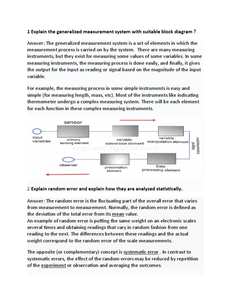 Measurement Notes Pdf Observational Error Frequency 9797