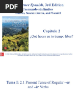 Curriculum Map: Spanish I and II | PDF | Grammatical Conjugation ...