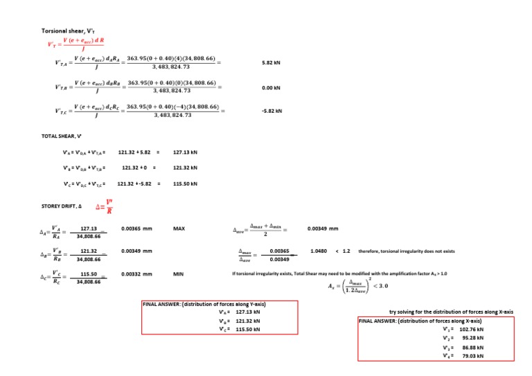 Horizontal Distribution Of Forces Part 1 5 Pdf