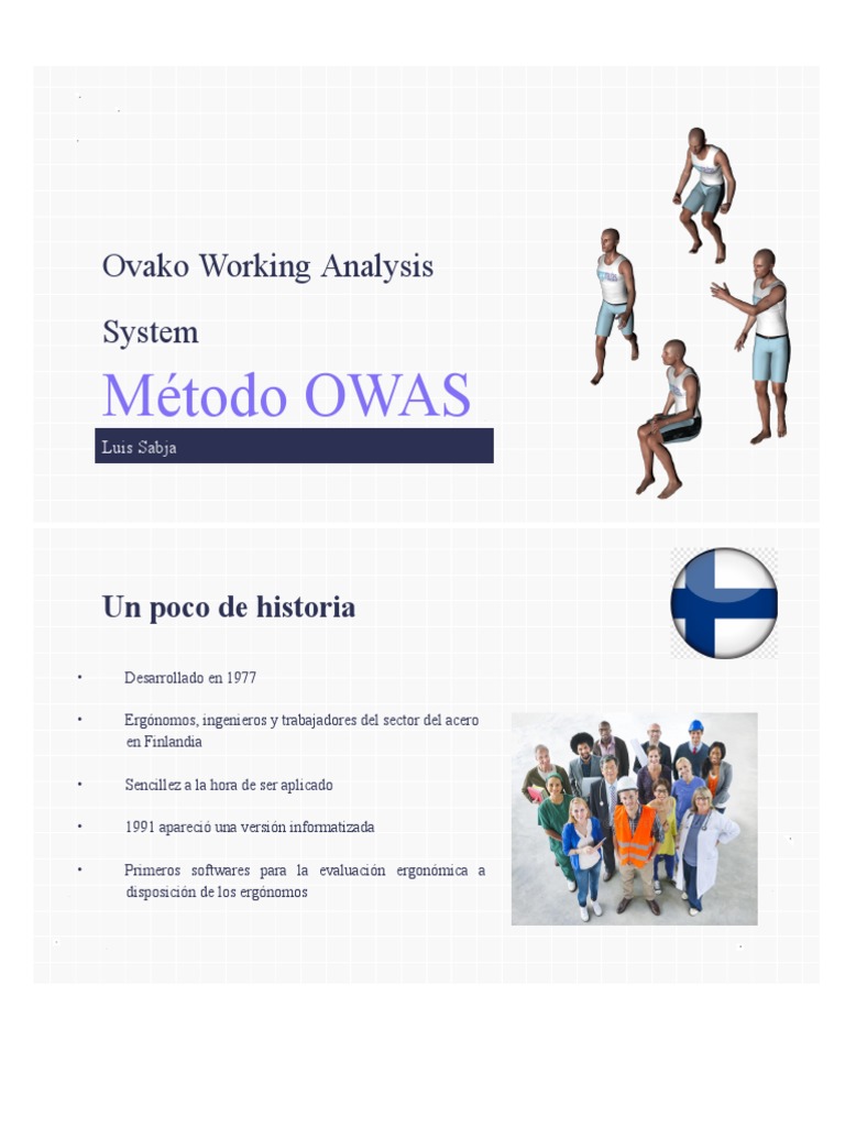 Evaluación Postural con OWAS | PDF
