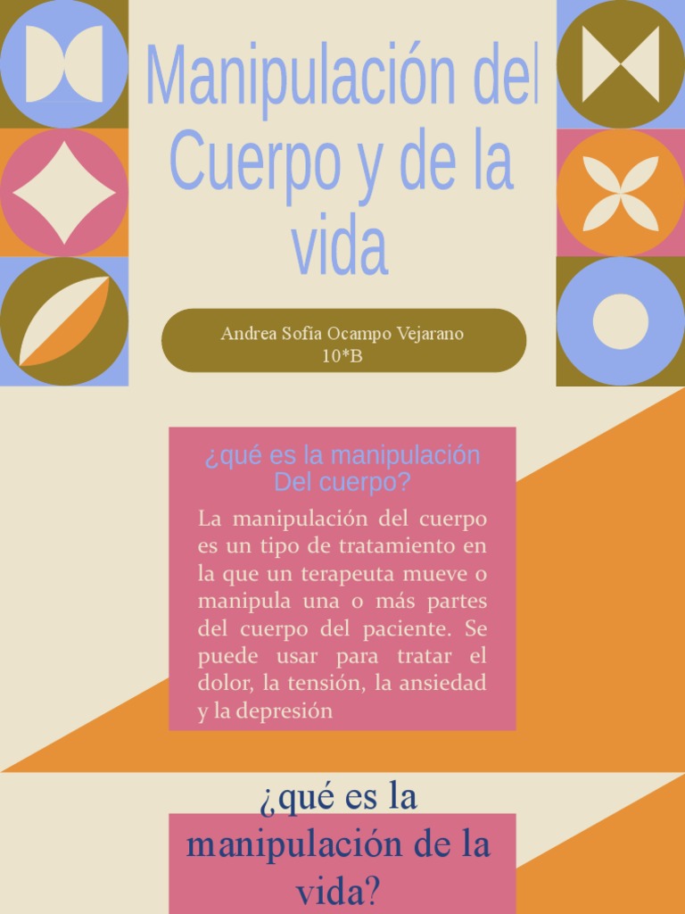 Manipulacion Del Cuerpo y de La Vida | PDF