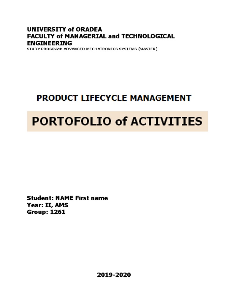 PofA Template | PDF | Computer File | Product Lifecycle