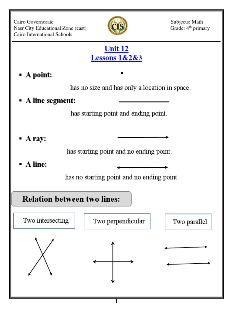 Math Unit 12 & 13 شرح | PDF