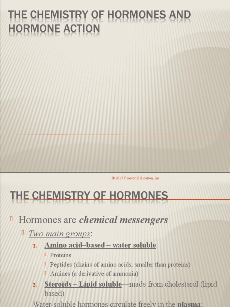 Principles of Hormonal Action | PDF | Hormone | Proteins