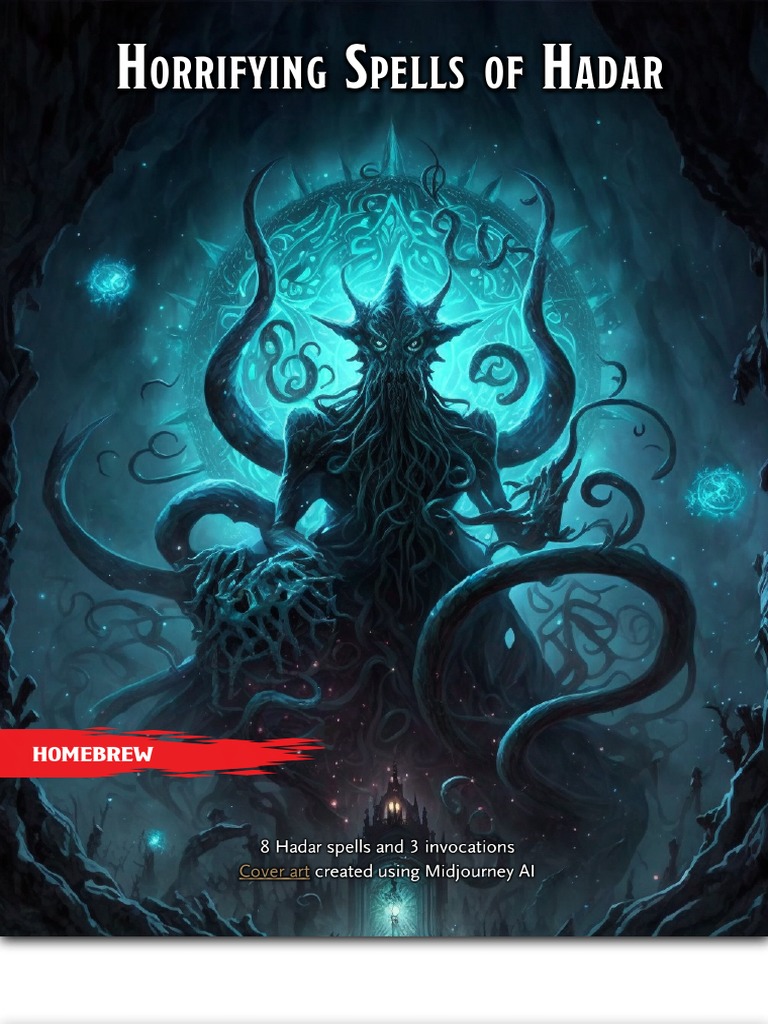 Horrifying Spells of Hadar | PDF