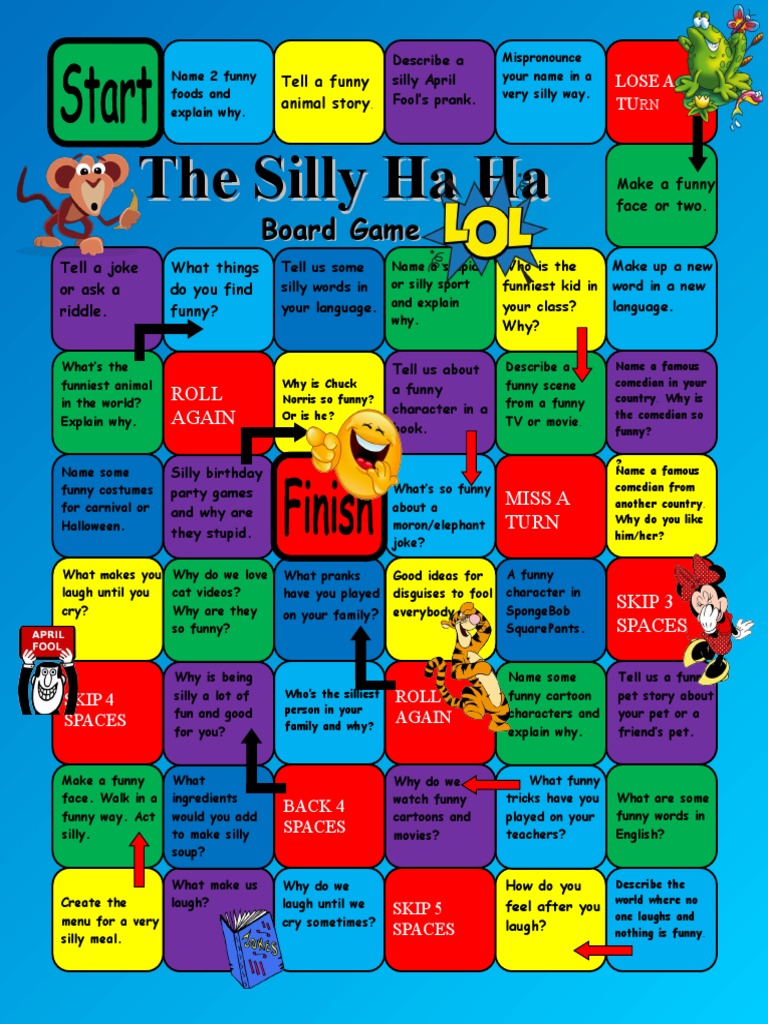The Laugh Ha Ha Game Boardgames Icebreakers Oneonone Activities ...