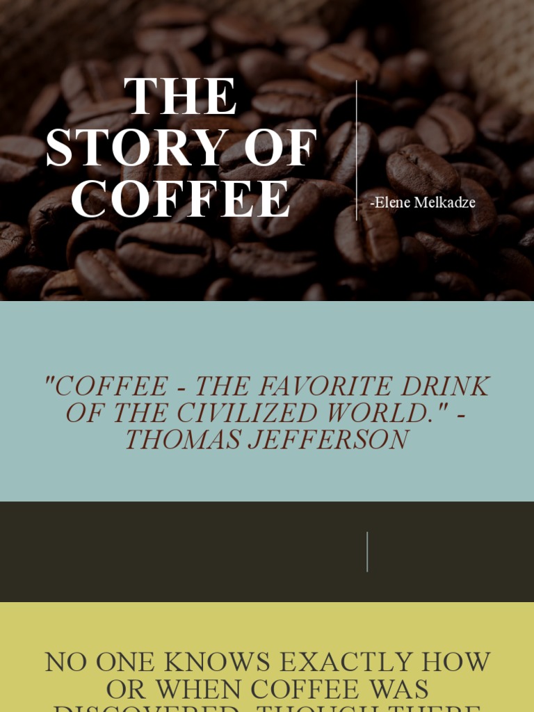 The story of coffee | PDF
