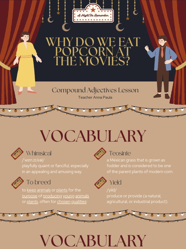 Popcorn at Movies: A Lesson Plan | PDF | Home & Garden | Science ...