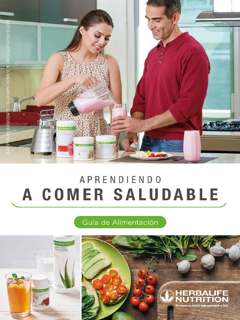 Guía Aprendiendo A Comer Saludable | PDF