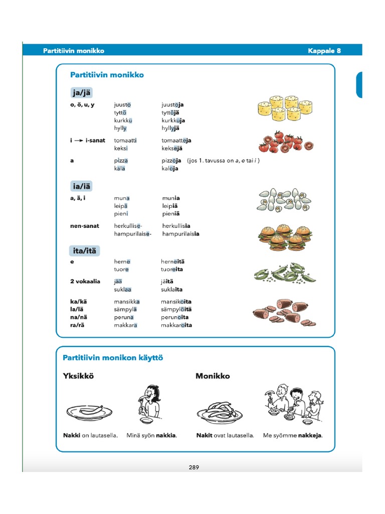 Monikon Partitiivi | PDF
