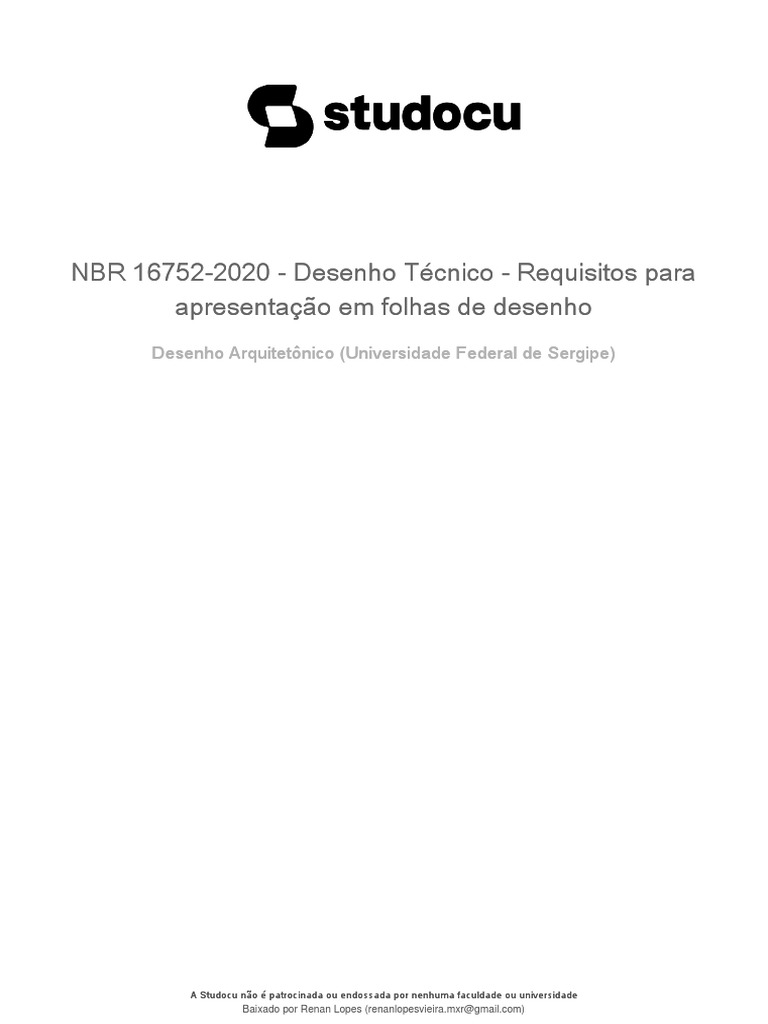 Normas para Desenho Técnico | PDF