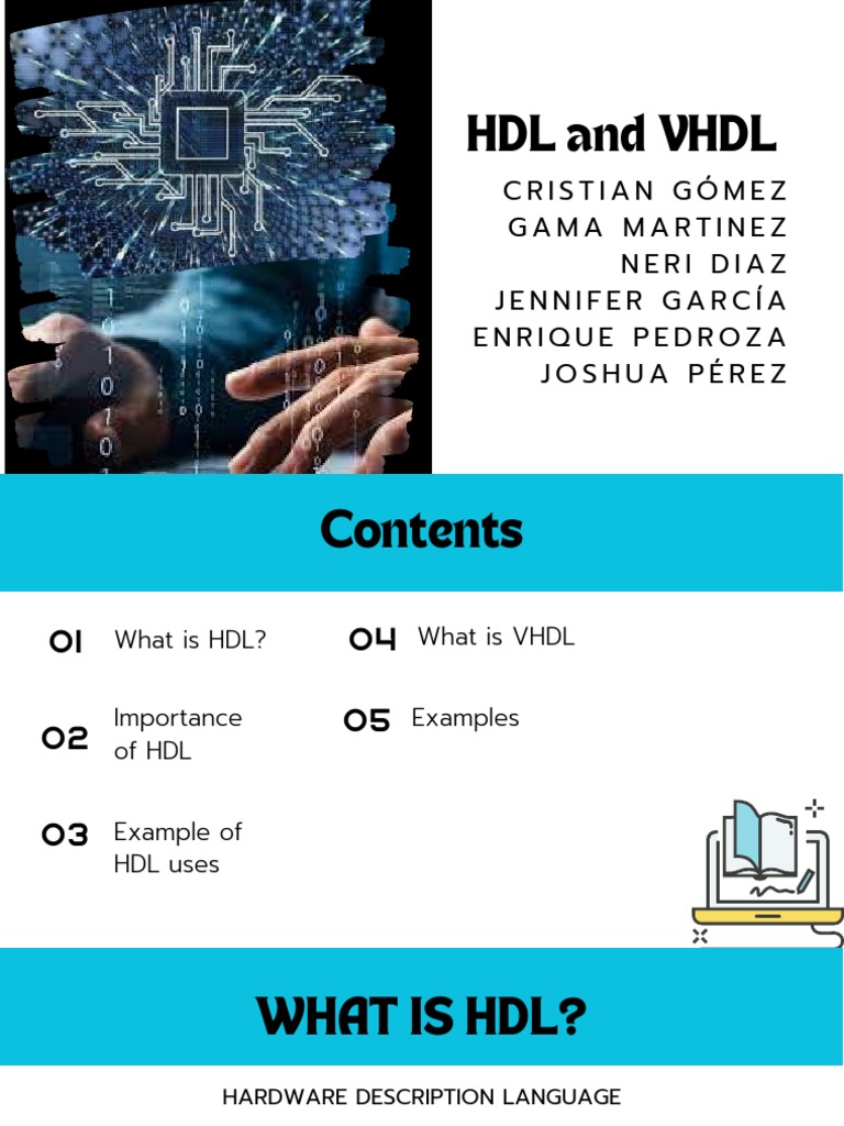 Vhdl And Hdl Pdf