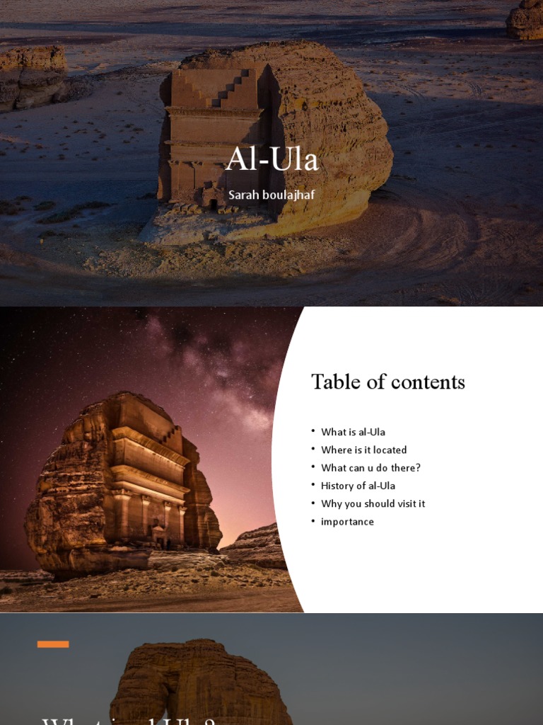 Discover Al-Ula: A Historic Oasis | PDF