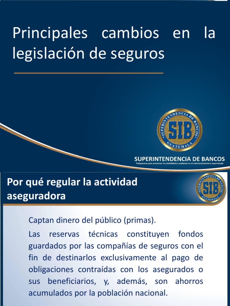 Cambios Clave en la Legislación de Seguros | PDF