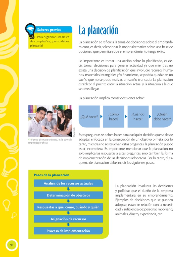 Claves para una Planeación Efectiva | PDF | Crecimiento personal y ...