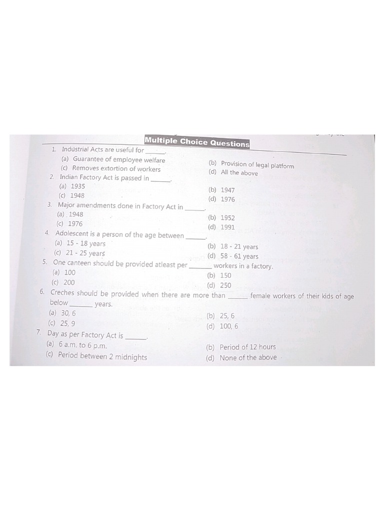 Management Unit 5 Mcq Pdf