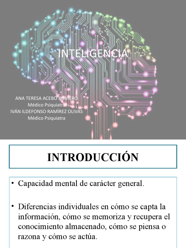 11 Inteligencia | PDF