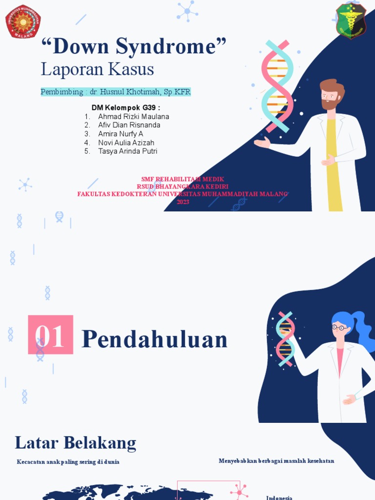 Laporan Kasus G39 Down Syndrome | PDF