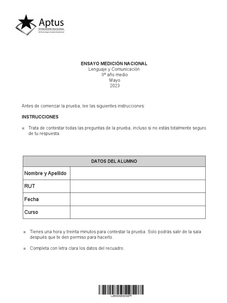 Emn2 Lje 2023 Ii | PDF