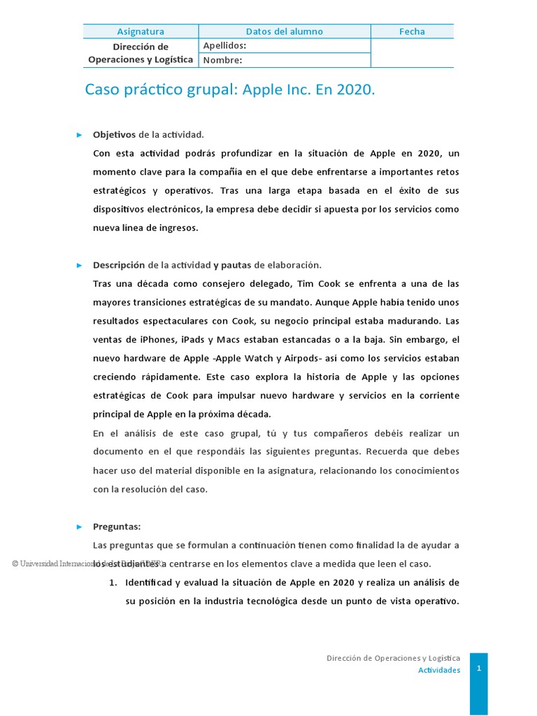 Caso Apple Ok | PDF | Apple Inc. | Bibliografía