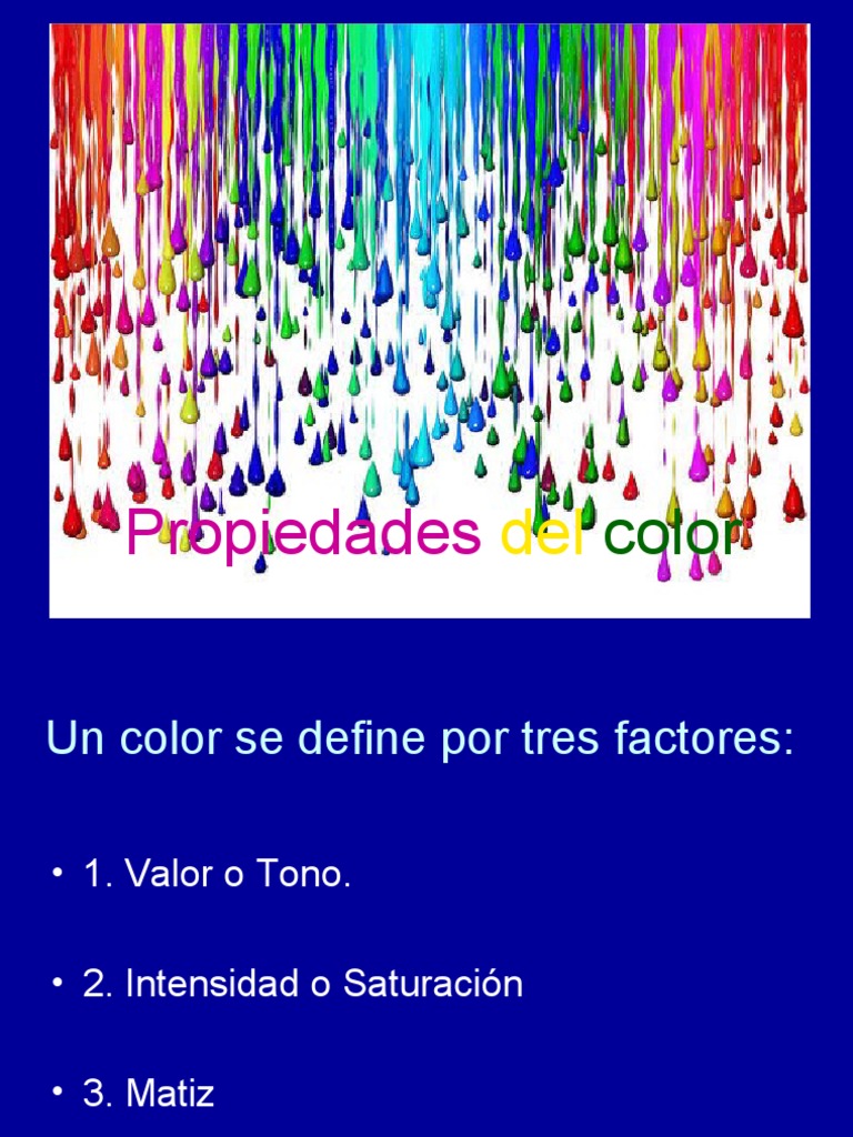 Propiedades de Los Colores | PDF