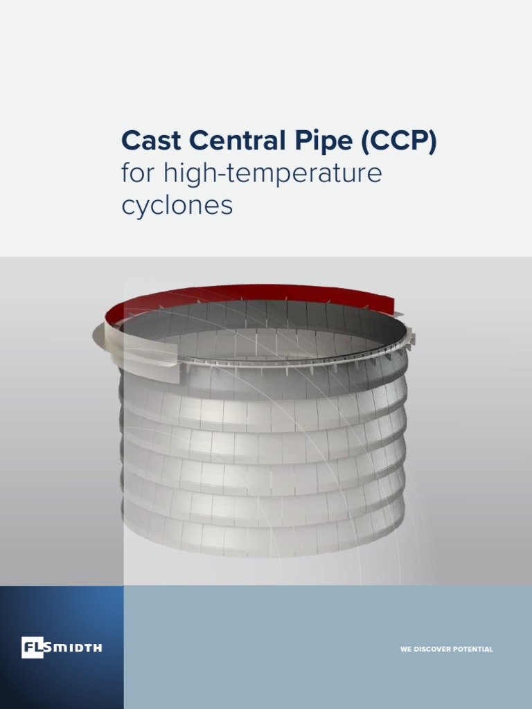 Cast Central Pipe - Brochure | PDF | Pipe (Fluid Conveyance) | Corrosion
