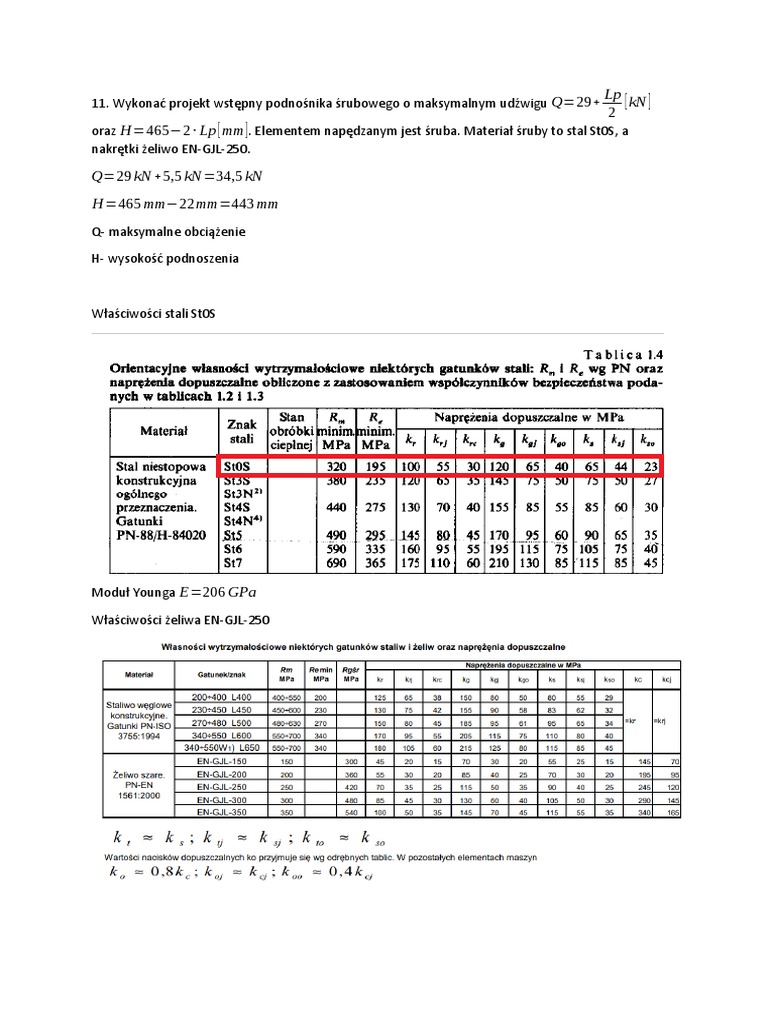 Obliczenia Projekt | PDF