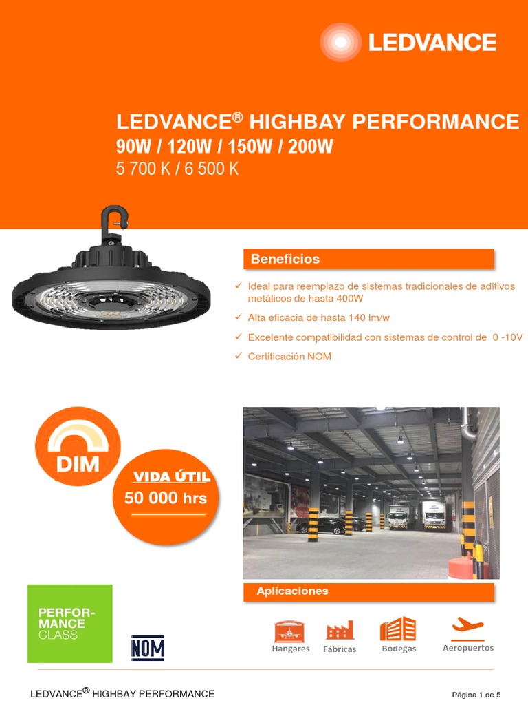 High Bay Ledvance | PDF