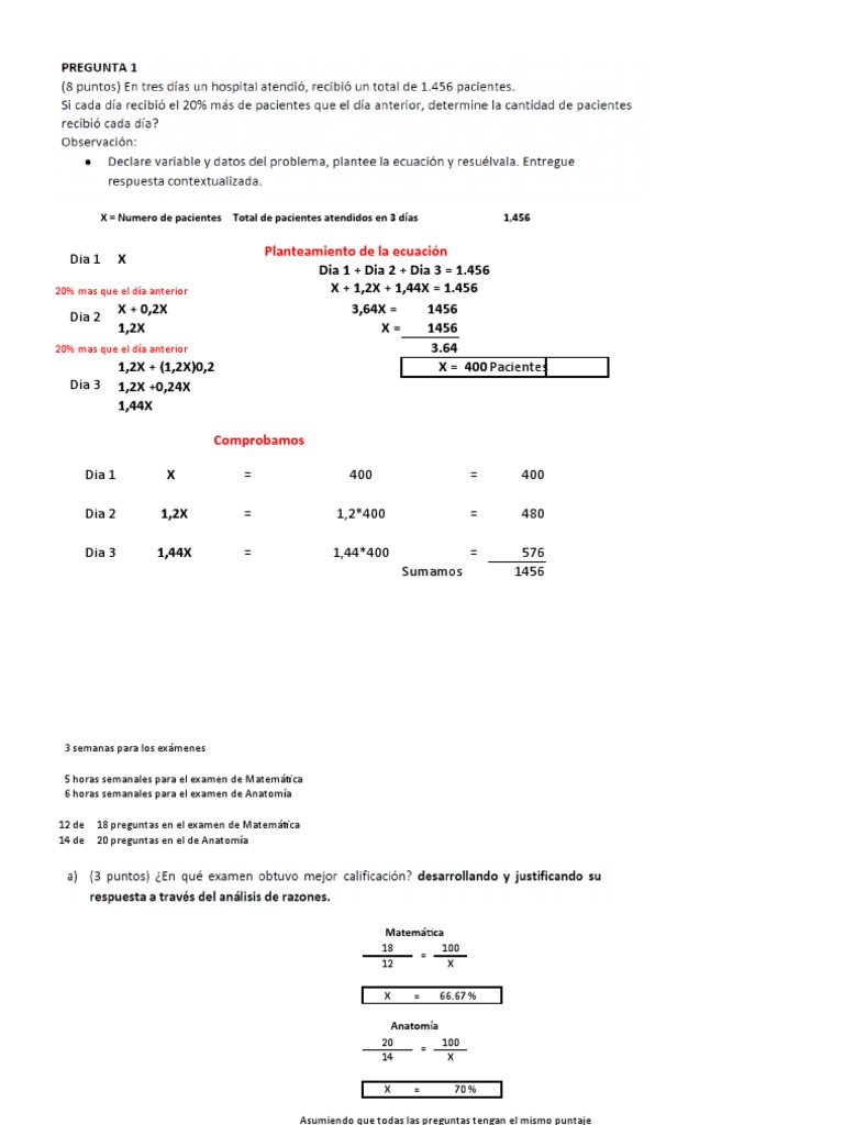 Ejercicios Prueba | PDF