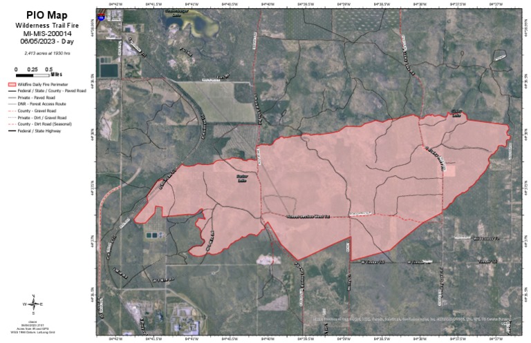Wilderness Trail Fire Map | PDF