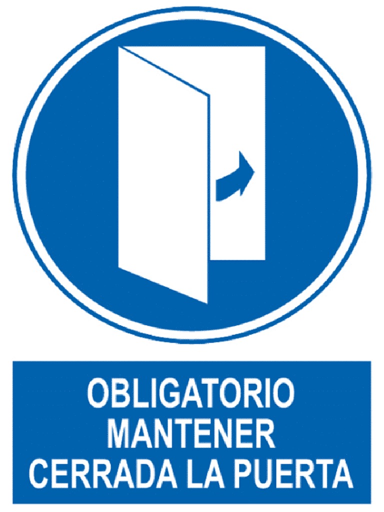 Obligatorio Mantener La Puerta Cerrada | PDF