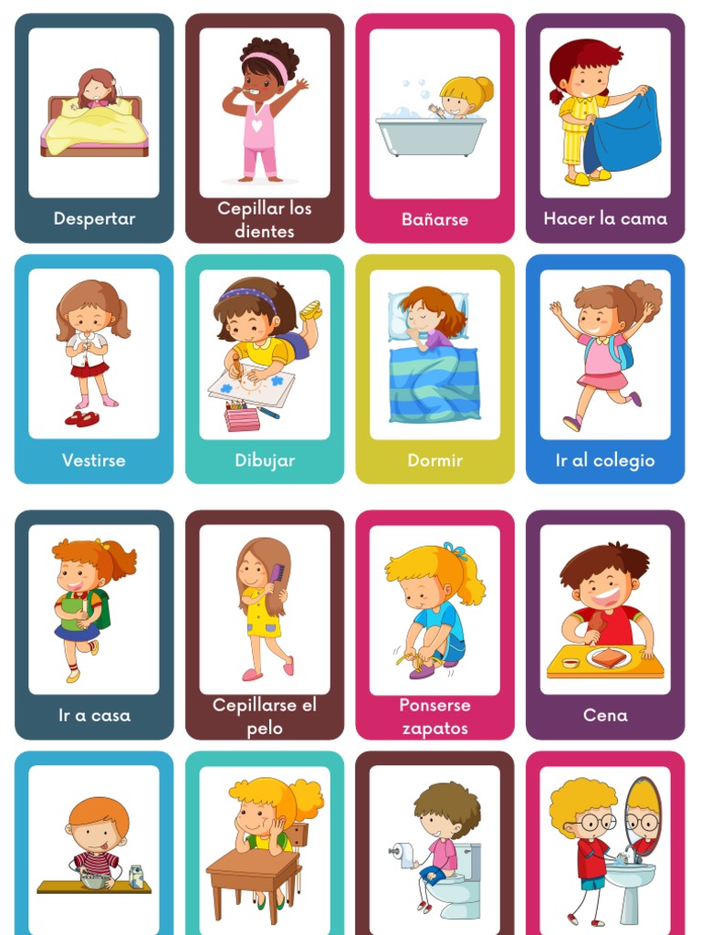 Visual Scheduling Flashcards | PDF Visual Scheduling Flashcards | PDF