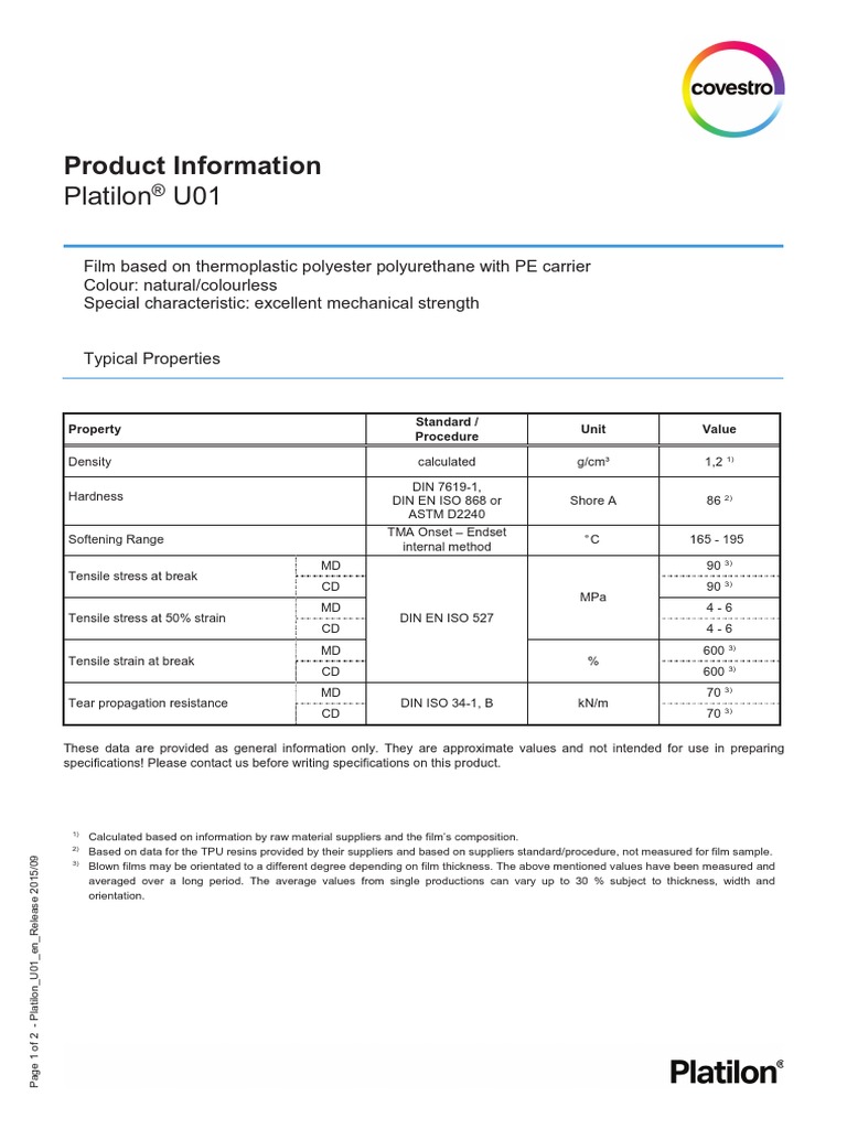 Platilon U01 en 20150904 | PDF
