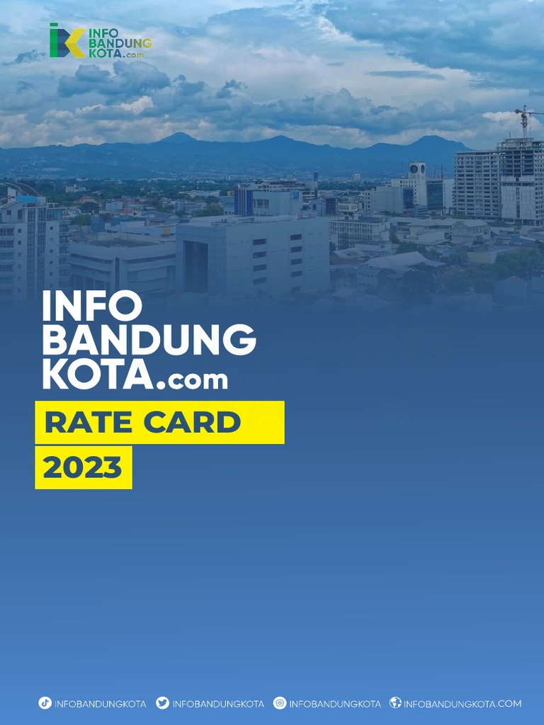 Rate Card IBK 2023 | PDF