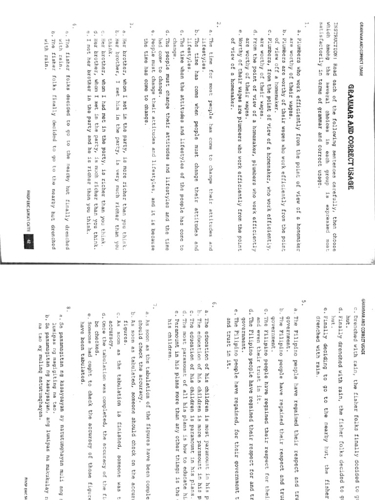 Reading Comprehension PDF